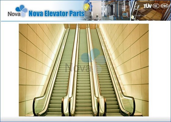 Glass Base Board Automatic Escalator , Indoor Floor Elevator Lift
