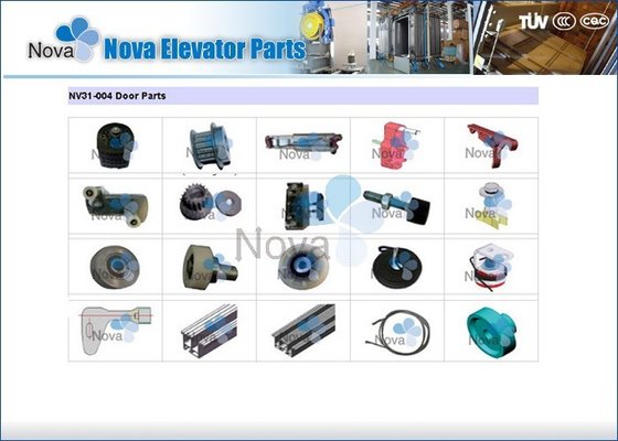Custom NV31-002 Elevator Automatic Door Parts , Lift Components, Door Slider, Door Lock and Door Roller