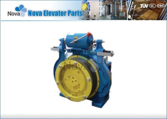 Ratio 2:1 Gearless Elevator Traction Machine with 2500KG Loading Weight