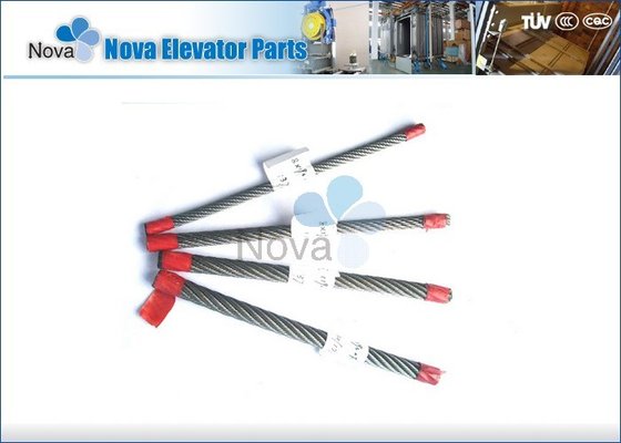 GB8903-88 Standard Elevators Components , Steel 8 * 19 Wire Rope for Lifts