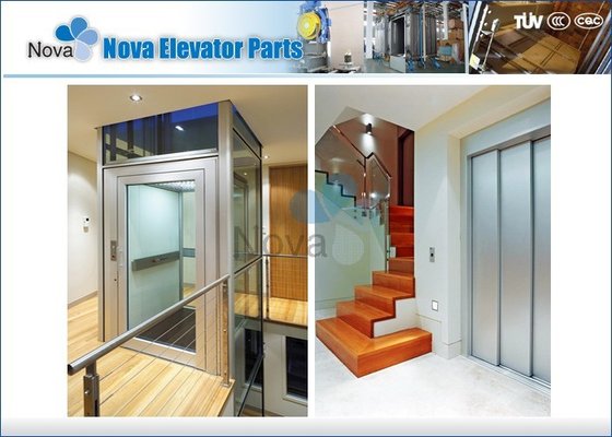 Automatic 0.5M/S Home Lift Elevators , 400KG Small Elevators for Homes