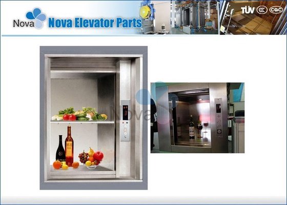 0.4m/s Dumbwaiter Elevator / Small Food Elevator with AC Driver