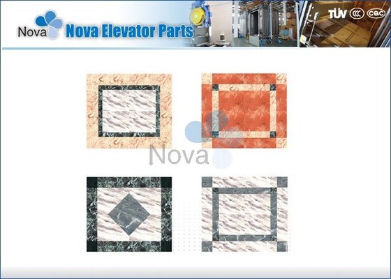 Marple PVC Passenger Elevator Cabin Floor , Customized Lift Flooring