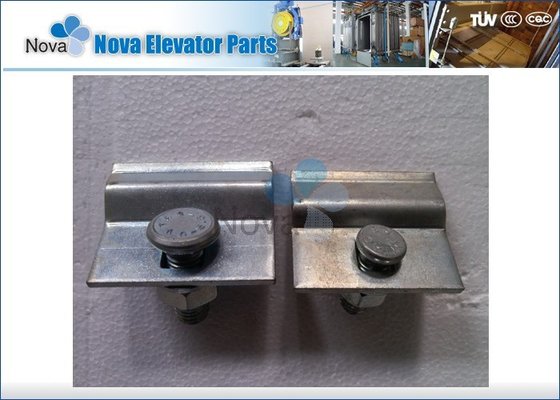 White Zinc Steel Elevator Sliding Clamp for Elevator Guide Rails