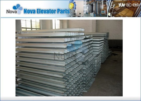 Steel T Type Elevator Hollow Guide Rail , TK3, Tk3A TK5, TK5A  Hollow Guide Rails