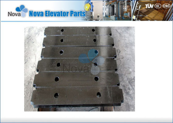 Lift Steel Plate Counterweight Block for Elevators / Lifts, Elevator Counterweight