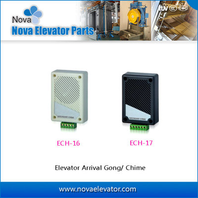 100ms Elevator Control System , English Language Arrival Gong / Floor Announcer ECH-16 And ECH-17