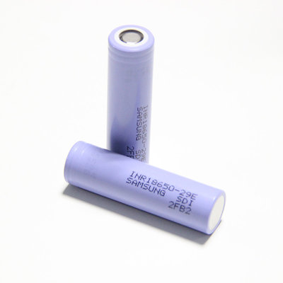 Batteries 18650 Li-ion rechargeable cell INR18650-29E Samsung 2900mah 3.7v