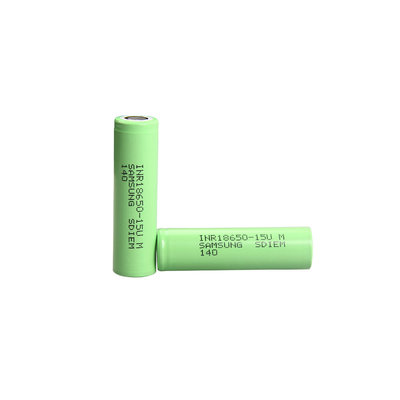 INR18650-15Q/15UM Samsung 1500mah 3.7v  18650 Rechargeable Lithium Ion Cell