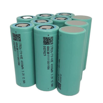5C 3.2v LFP Cylindrical Battery 26700 4000mAh Lifepo4 Rechargeable Batteries