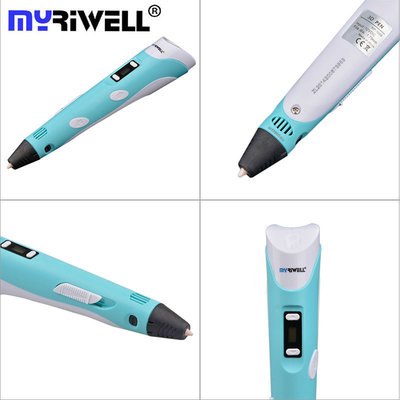 Wholesale 3D Pen 2nd Generation 3D Drawing Printer Pen Magic DIY Printing 3d Pens With 1.75mm Filament For Kids