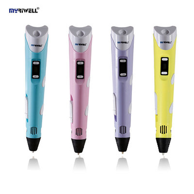 Wholesale 3D Pen 2nd Generation 3D Drawing Printer Pen Magic DIY Printing 3d Pens With 1.75mm Filament For Kids