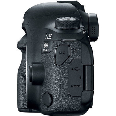 New EOS 6D Mark II 26.2MP Digital SLR Camera - Black (Body Only)