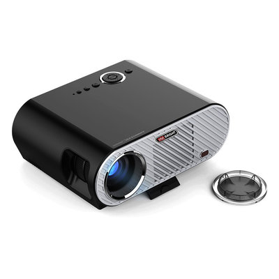 wholesale  GP90 GP90UP LCD Projector 3200 Lumens Full HD Projector Home Theater Support  Movie Cinema with Speaker
