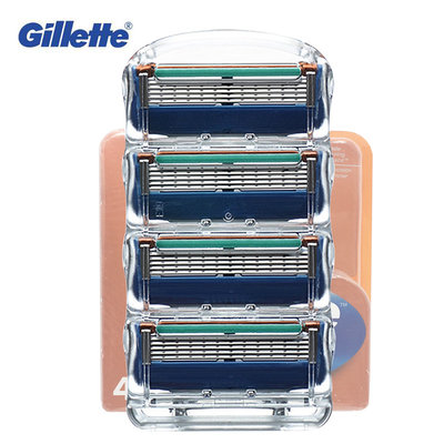 wholesale  new Gillette Fusion Shaving Razor Blades For Men Smooth Shaving To Shave beard 4 Blades