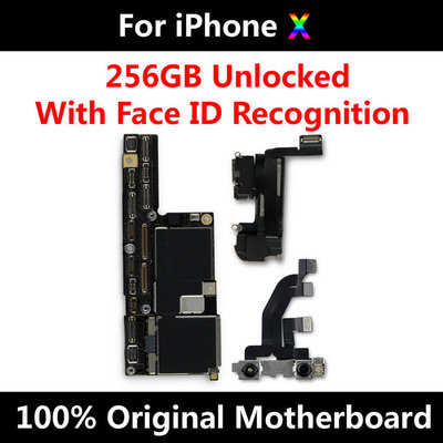 wholesale Original Motherboard For iPhone X 256GB Factory Unlocked Mainboard With Face ID IOS Update Support
