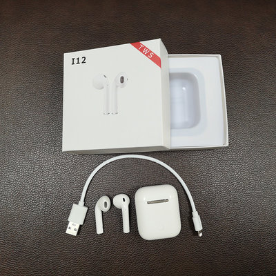 i12 TWS Mini Air pod Bluetooth 5.0 Earphone Sports Sweatproof True Wireless Touch Earbuds Ear pod Binaural call Earphone