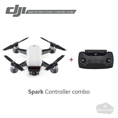 DJI Spark Controller Combo(Include Remote Controller/ Fly More Combo Drone 1080P HD Video Recording 12MP Camera Drones P