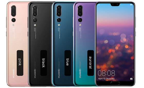 wholesale Original HuaWei P20 Pro 4G LTE Mobile Phone Kirin 970 Android Full Screen6GB RAM 256GB ROM NFC 40.0M