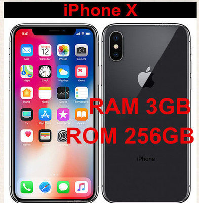 wHOLESALES nEW mOBILE Phone X Smart Phones 64/256GB Rom 5.8Inch Face ID 3GB Ram 12MP Dual Camera