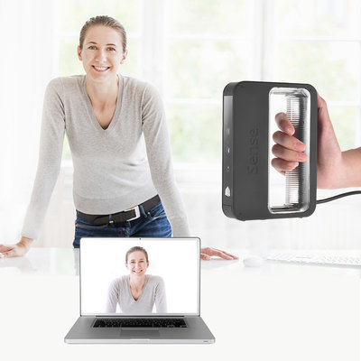 WholesaleSense 2 Handheld 3D Scanner High Precision USB Connection for DesignResearch Crafts Processing Scan Items Human