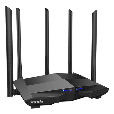 wholesa Tenda AC11 Gigabit Dual-Band AC1200 Wireless Router Wifi Repeater with 5*6dBi High Gain Antennas Wider Coverage,