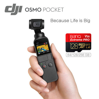 Osmo Pocket 3-axis stabilized handheld camera 4K 60fps Video MiNi camera Lightweight & Portable IN STOCK