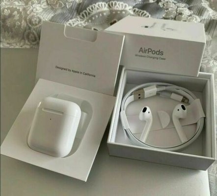 wholesale new  original  Airpods 2nd Gen W/Wireless Charging Case White