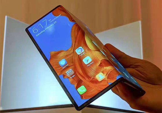 new HUAWEI Mate X 5G Mobile Phone Folded Screen 8GB 512GB Kirin 980 Balong 5000 Fingerprint Google play