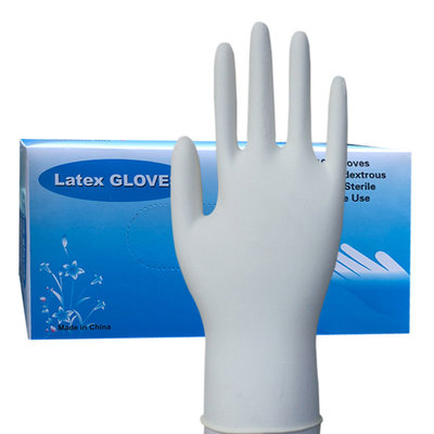 Anti-virus Latex Rubber Gloves Disposable Medical Examination Anti-static home clean Sterilization protective gloves