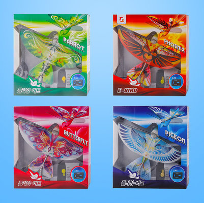 Wholesale New  Airplane 2.4 GHz Remote Control E-Bird Flying Birds Electronic Mini RC Drone Toys