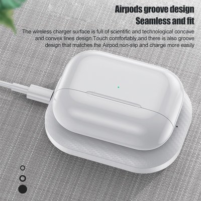 2 in 1 7.5W QI Wireless Charger Dock Station Pad For Apple Airpods 2 AirPods Pro iPhone X 8Plus XS XR Xs 11 Pro Max Char