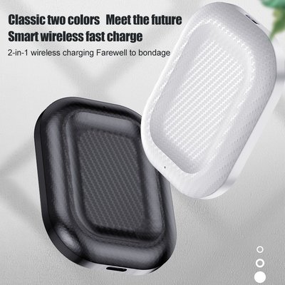2 in 1 7.5W QI Wireless Charger Dock Station Pad For Apple Airpods 2 AirPods Pro iPhone X 8Plus XS XR Xs 11 Pro Max Char