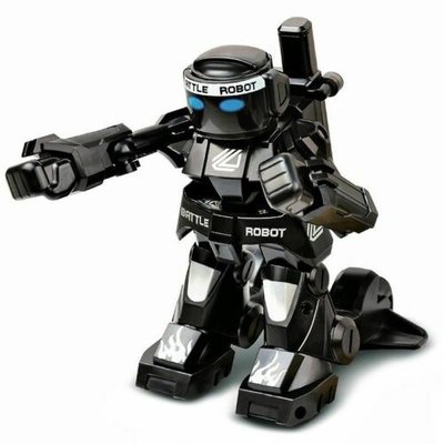 2 X Kingcraft Battle Rc Robots Toy 2.4G Remote Control For Kids 777-615 White Bl