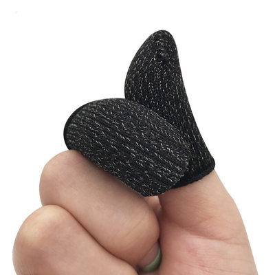 Mobile Game Fingertip Gloves for Gamer Sweatproof Anti-slip Touch Screen Finger Sleeve Breathable Gaming Fingertip Cover