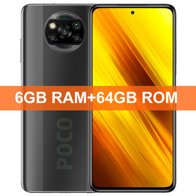 Global Version Xiaomi POCO X3 NFC Smartphone 64GB/128GB Snapdragon 732G Octa Core 64MP 5160mAh Battery 33W Fast Charge