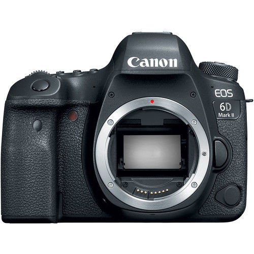 New EOS 6D Mark II 26.2MP Digital SLR Camera - Black (Body Only)