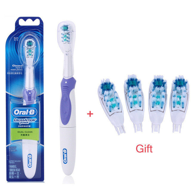 wholesale Oral B Electric Toothbrush for Adults Toothbrush Cross Action Teeth Brush Battery Teeth Whitening Brush