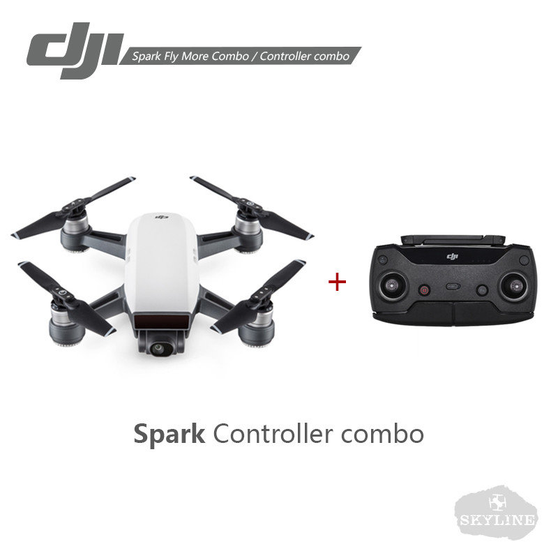 DJI Spark Controller Combo(Include Remote Controller/ Fly More Combo Drone 1080P HD Video Recording 12MP Camera Drones P