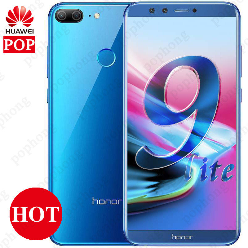 wholesale  new  Huawei Honor 9 Lite 5.65" 2160*1080Pix Android 8.0 Smartphone Octa Core 4 Cameras Fingerprint mobile pho