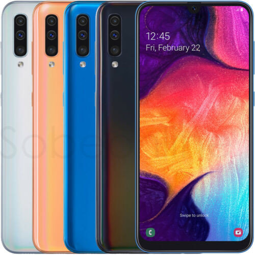 Galaxy A50 SM-A505G/DS 64GB Dual Sim (FACTORY UNLOCKED) 25MP 6.4"