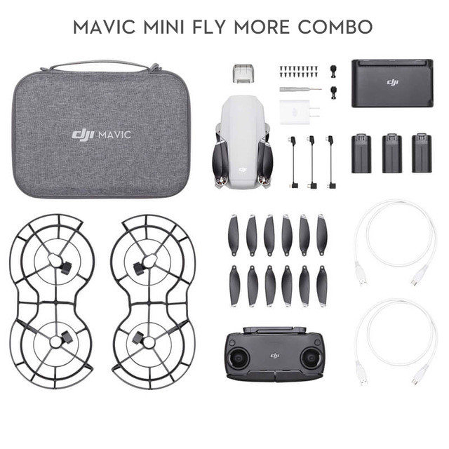 DJI Mavic Mini fly more combo with 2.7k camera MT1SS5/MT1SD25 flight time 30 minutes