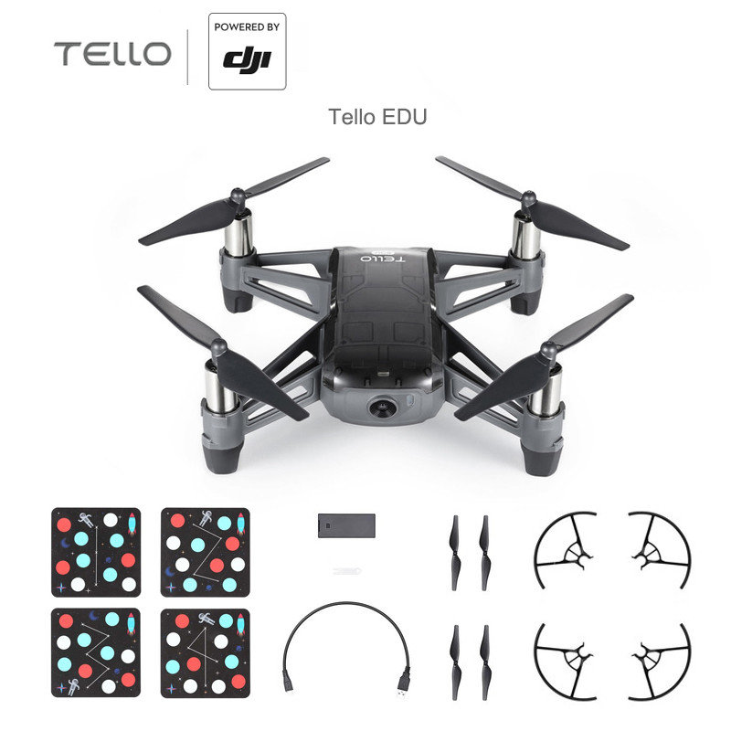 DJI Tello EDU /Tello Boost Combo Mini drone Perform flying stunts shoot quick videos with EZ Shots toy plane FPV in stoc