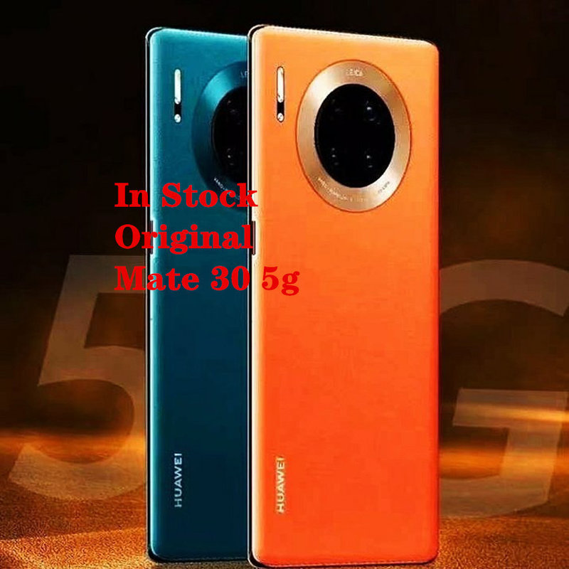 6.62"New Original Huawei Mate 30 5G SmartPhone 8GB RAM 256GB ROM Android 10.0 Kirin 990 40.0MP 40W Super Charger IR Qi