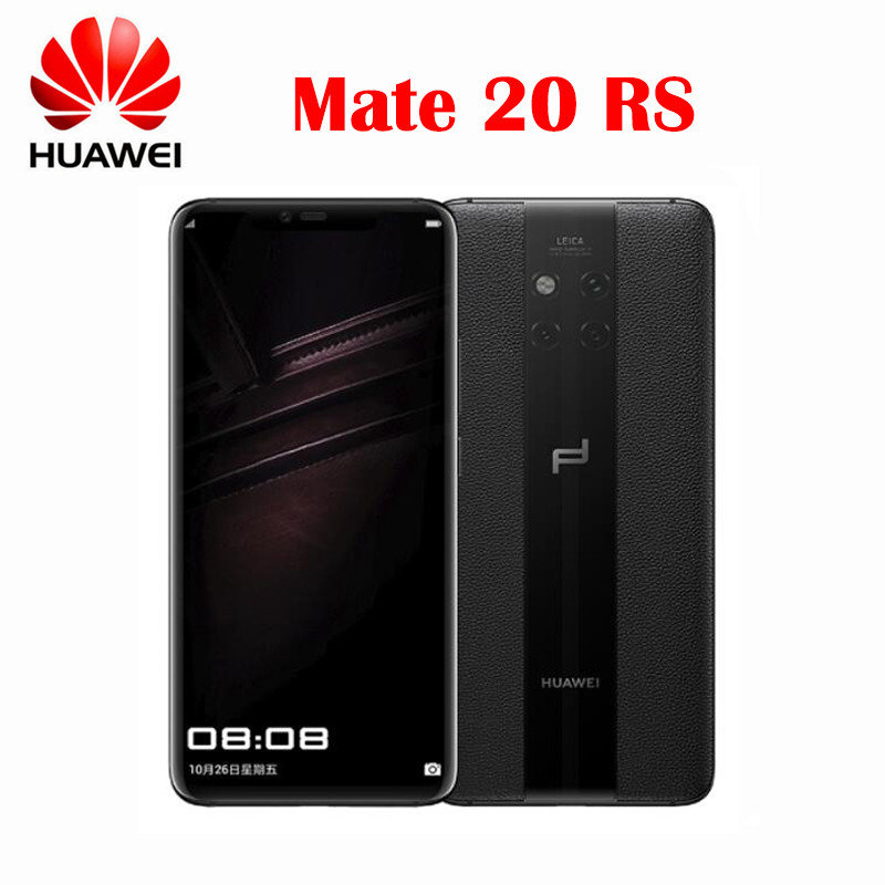 l Huawei Mate 20 RS Phone Andorid 9.0 Kirin 980 Octa Core NFC Quick Charger 6.39 Inch 2k+ 3120 x 1440 8G RAM 512G ROM