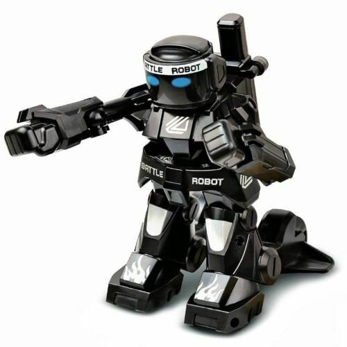 2 X Kingcraft Battle Rc Robots Toy 2.4G Remote Control For Kids 777-615 White Bl
