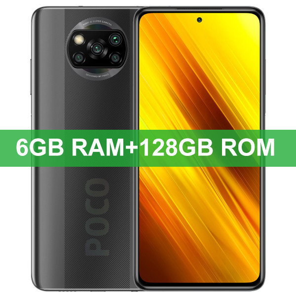 Global Version Xiaomi POCO X3 NFC Smartphone 64GB/128GB Snapdragon 732G Octa Core 64MP 5160mAh Battery 33W Fast Charge