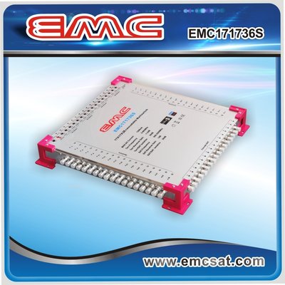 SMATV multiswitch work normally in rainy days port current protection 17 inputs 36 outputs cascade multiswitch