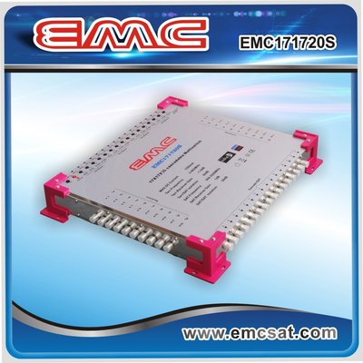 SMATV multiswitch 17 inputs 20 outputs cascade multiswitch  with port current protection can work normally in rainy days
