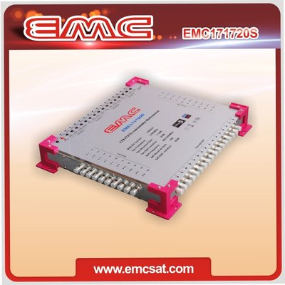 SMATV multiswitch 17 inputs 20 outputs cascade multiswitch  with port current protection can work normally in rainy days